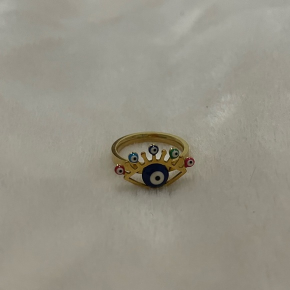 Jewelry | Ss Turkish Eye Ring | Poshmark